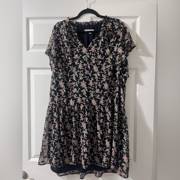 Dresses | Loft Floral Dress | Poshmark